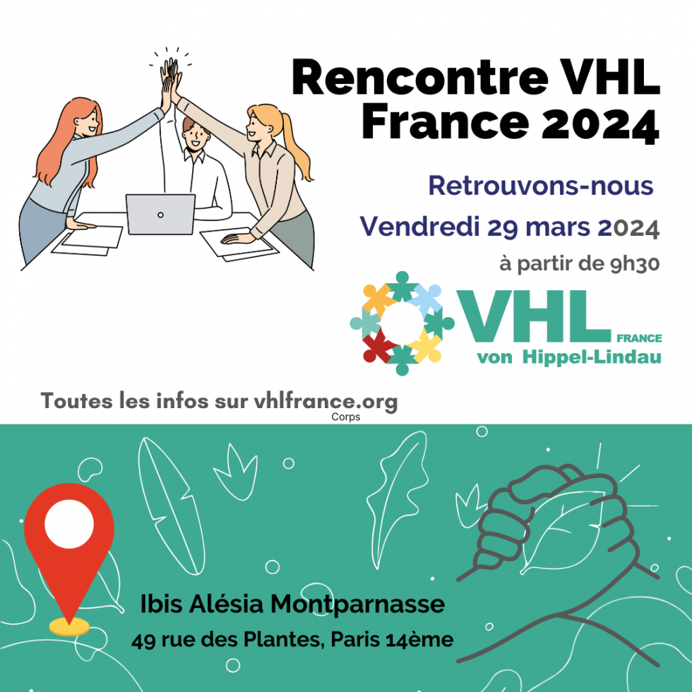 Rencontre annuelle VHL France 2024 - VHL France